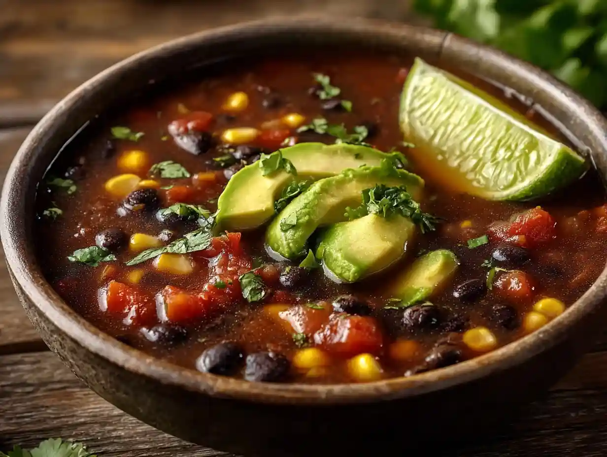 The Ultimate Daniel Fast Black Bean Soup Recipe - Delish Map